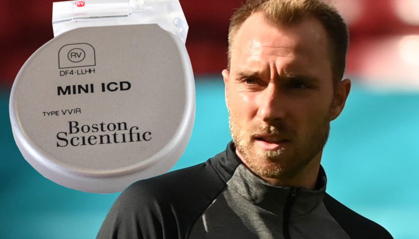 Christian Eriksen to be fitted with an under-skin 'heart starter' after ...